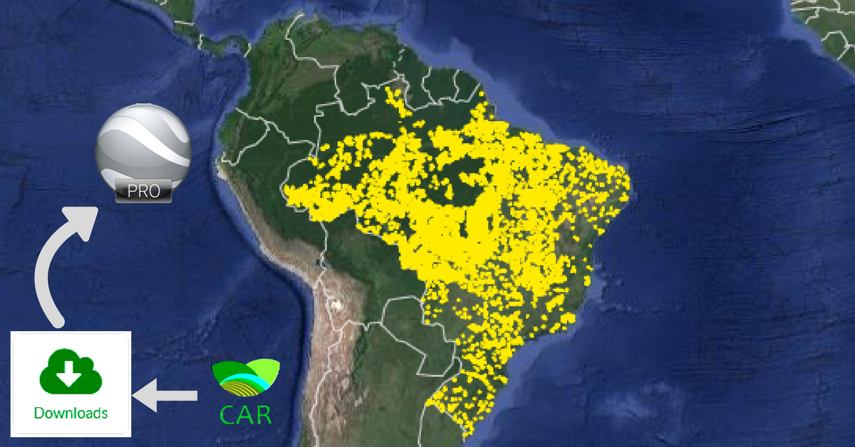 Tutorial: Baixar dados abertos do CAR para visualização no Google Earth ...