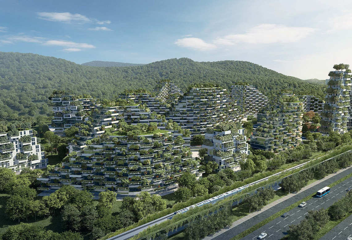 Liuzhou Forest City, novo desenvolvimento urbano da China abrigará ...